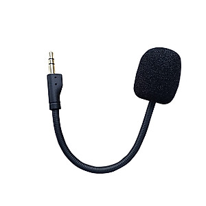 TNE Replacement Game Mic for Logitech G Pro X Detachable Microphone Boom for Logitech G Pro and G Pro X PS4 Pro PS5 Xbox One X Computer PC Gaming Headsets 3.5mm Jack Noise Cancelling