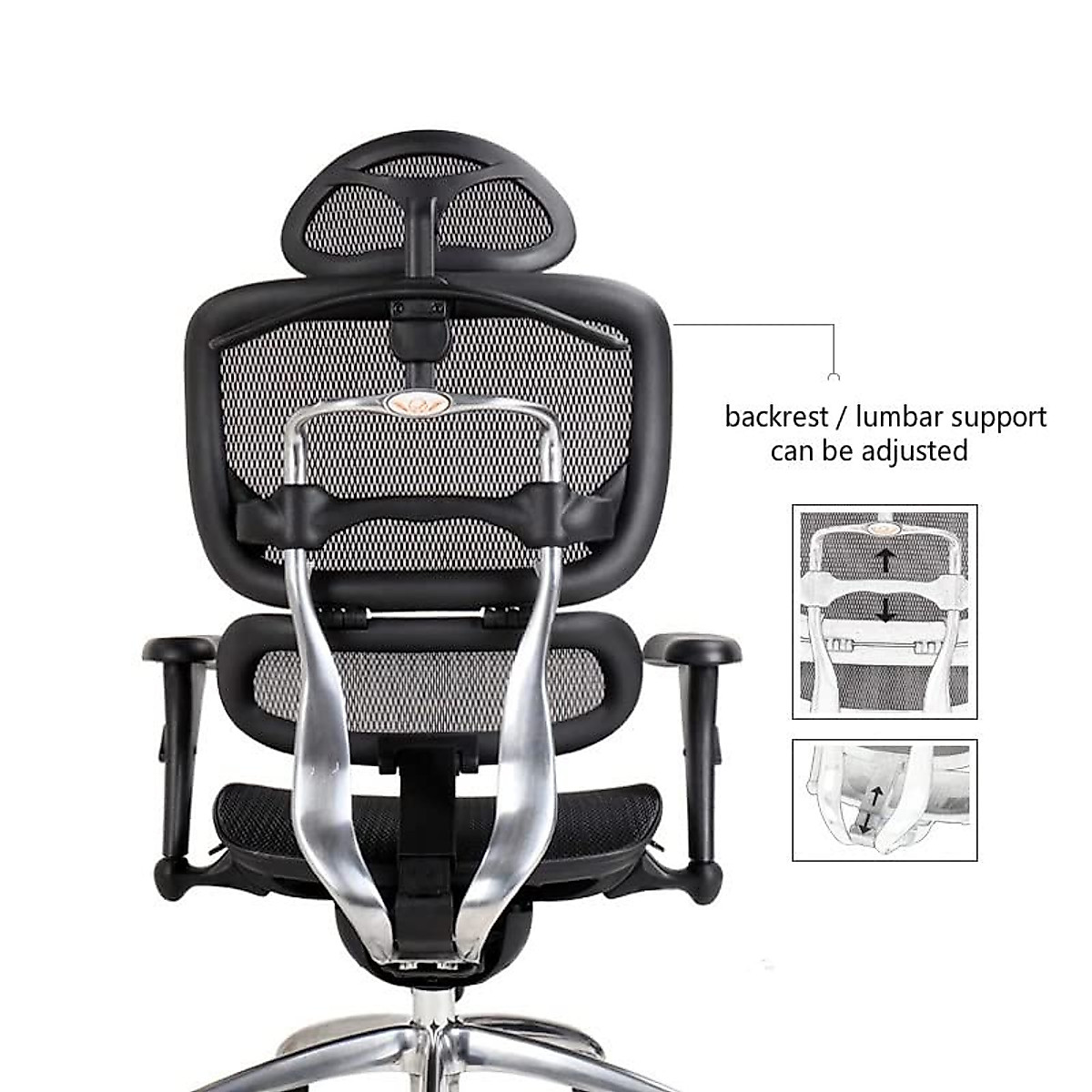 ZHAOLEI Ergonomic Waist Computer Chair Home Game Lift Study Office Chair Comfortable Sedentary Boss Intelligent Lumbar Support
