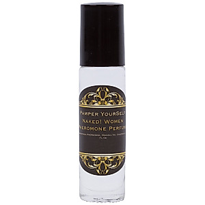 Naked! Women Pheromone Fragrance Oil, 1/3 Fl Oz Unscented Pheromone To Attract Men