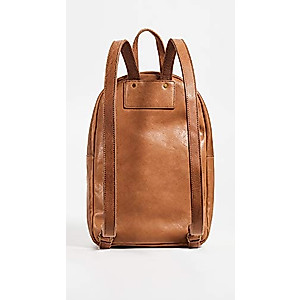 Madewell Women's The Lorimer Backpack, English Saddle, Tan, One Size