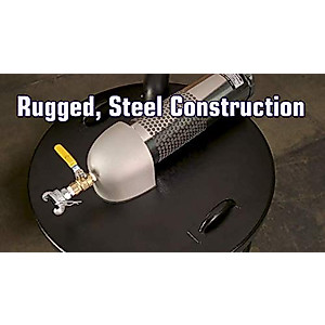 Guardair Pneumatic Vacuum N551BC 55 Gallon Drum Complete Kit with B Venturi Head, 2-Inch Hose and Tools