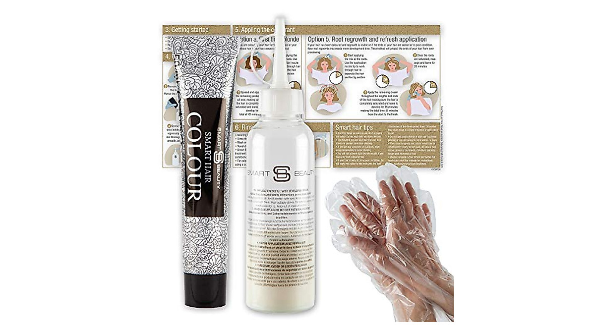 Smart Beauty Ash Blonde Hair Dye - Vegan & Permanent