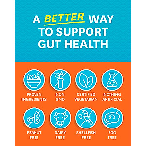 Zenwise Health NO BLØAT - Probiotics for Digestive Health with Ginger, Dandelion, and Cinnamon, Digestive Enzymes for Gas and Bloating Relief for Women and Men - Water Retention Pills - 100 Count