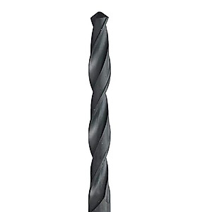 Drill America DWDNUP6 U High Speed Steel Black Oxide Drill Bit (Pack of 6), DWDN Series