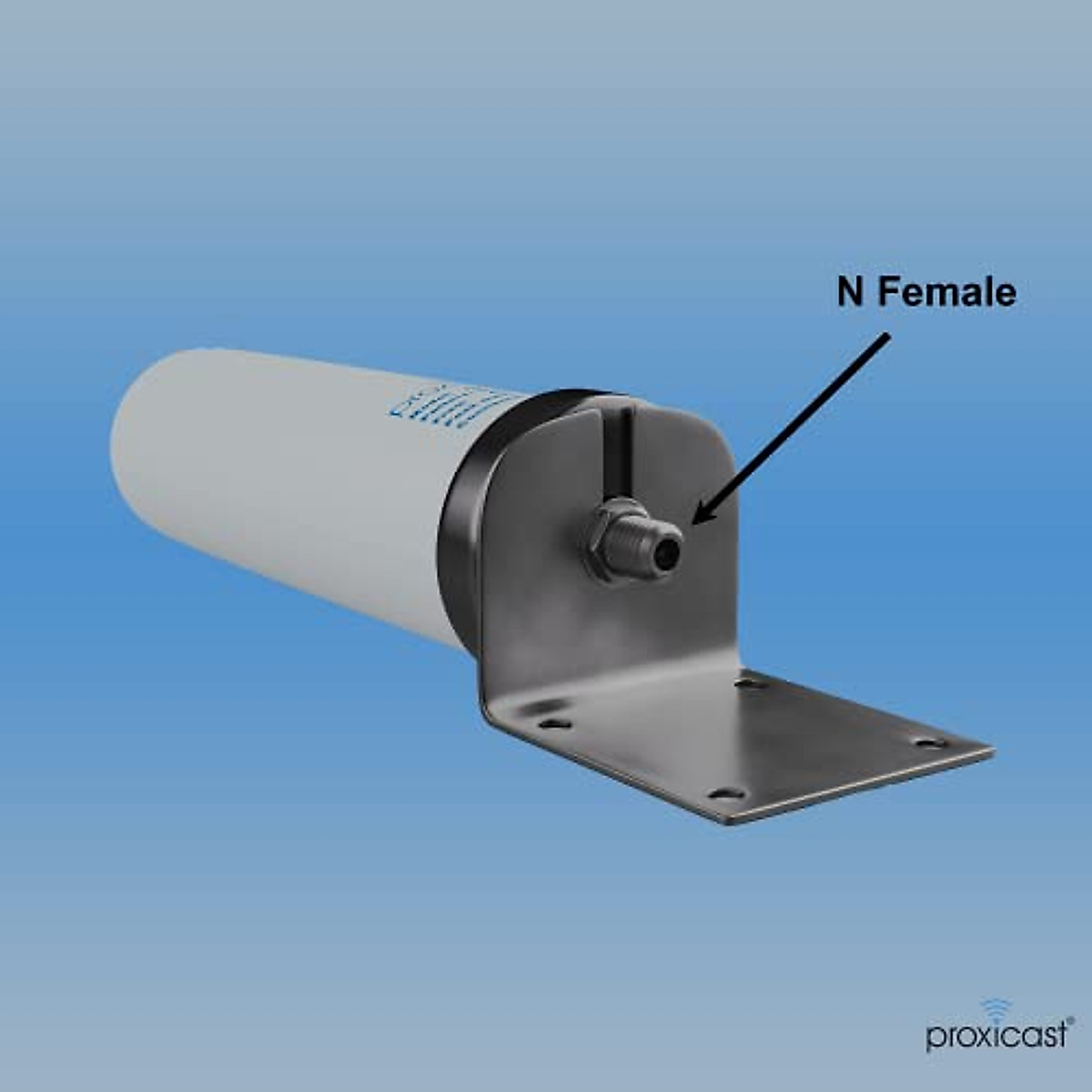 Proxicast High Gain 10 dBi Universal Wide-Band 4G / LTE, 5G & WiFi Omni-Directional Outdoor Pole/Wall Mount Antenna for Verizon, AT&T, T-Mobile (ANT-126-002)