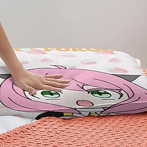 MAPH 3pcs S-PY Cartoon Family Duvet Cover,Twin Bedding Sets,Kawaii Bedding, Anime Comforter Bedspread Quilt Cover,Kawaii Beding Gifts for Teenage Boys Girls,2 Pillow Sham 60x80 Inch(Twin)