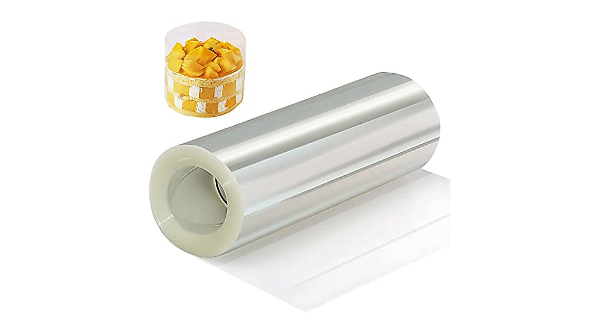 YQL 6-Inch Acetate Cake Collar for Baking & Decorating