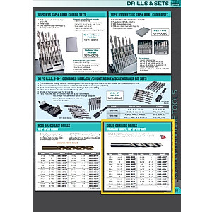 HHIP 5003-4020 Solid Carbide Standard Length Drill Bit, 118 Degree Split Point, 5/16" Size, 3-3/4" Length