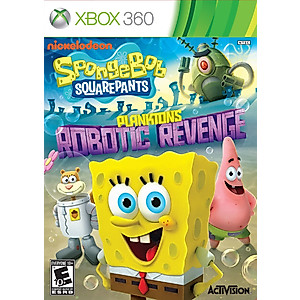 SpongeBob SquarePants: Plankton's Robotic Revenge - Xbox 360 (Renewed)