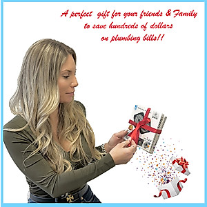 ZAYNYX 2 Pack Hair Catcher Shower Drain is Hair Stopper for Shower Drain Easy to Install Tub Drain Hair Catcher with 4 Suction Cups Suits for Bathroom Bathtub Kitchen (Black and Black)