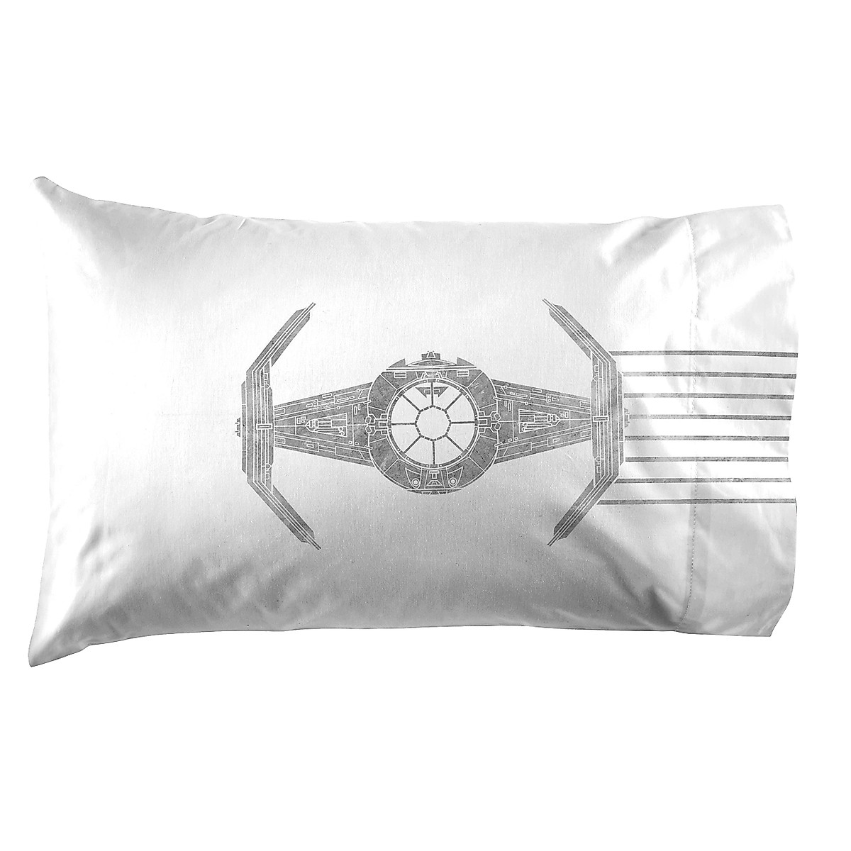 Jay Franco Star Wars Falcon Schematics Full Size Sheet Set - 4 Piece Set Super Soft and Cozy Kid’s Bedding - Fade Resistant Microfiber Sheets