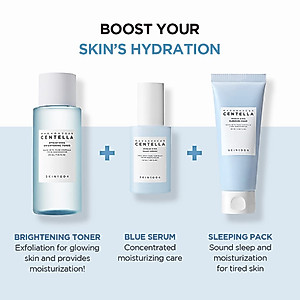 SKIN1004 Hyalu-CICA Sleeping Pack 3.38 fl.oz, 100ml Melatonin Hyaluronic Acid Centella Asiatica Extract Moist and Revitalization Multi Care Solutions