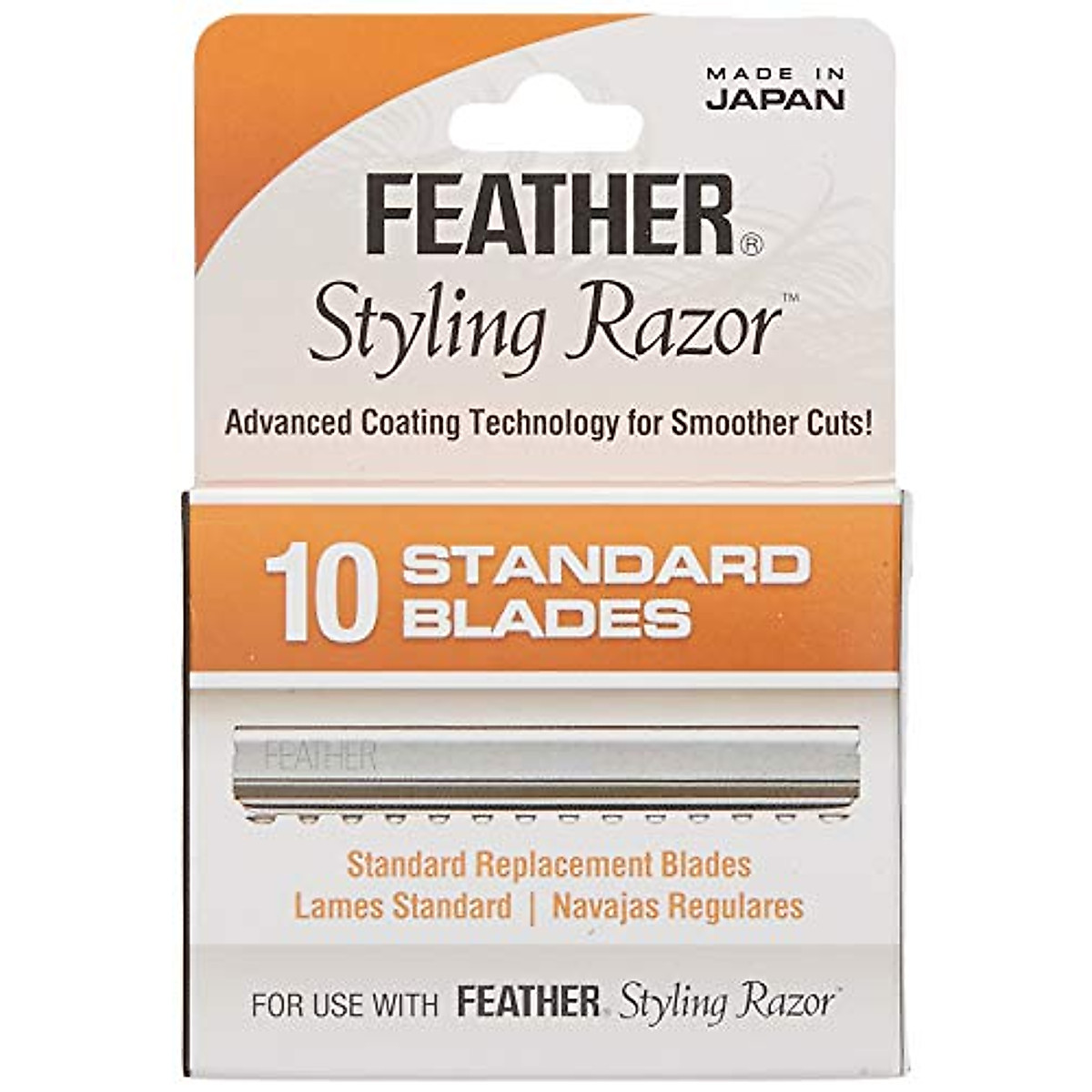 Feather FE-F1-20-100 Standard Blades, 10 Count