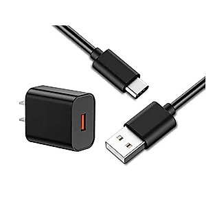 Made for Amazon, USB-C Power Charge 3FT Cable Cord Wire & AC Block for 2021 & Newer Kindle Paperwhite, Paperwhite Signature Edition & Paperwhite Kids 11th Gen (Not for Older Kindles)