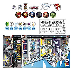 Hasbro Gaming Clue Junior: Marvel Avengers Edition Board Game for Kids Ages 5+, Loki's Big Trick, Classic Mystery Game for 2-6 Players (Amazon Exclusive)