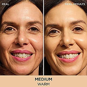 IT Cosmetics CC+ Cream, Medium (W) - Color Correcting Cream, Full-Coverage Foundation, Hydrating Serum & SPF 50+ Sunscreen - Natural Finish - 1.08 fl oz