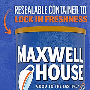 Maxwell House Breakfast Blend Ground Coffee, Light Roast, 11 Ounce Canister