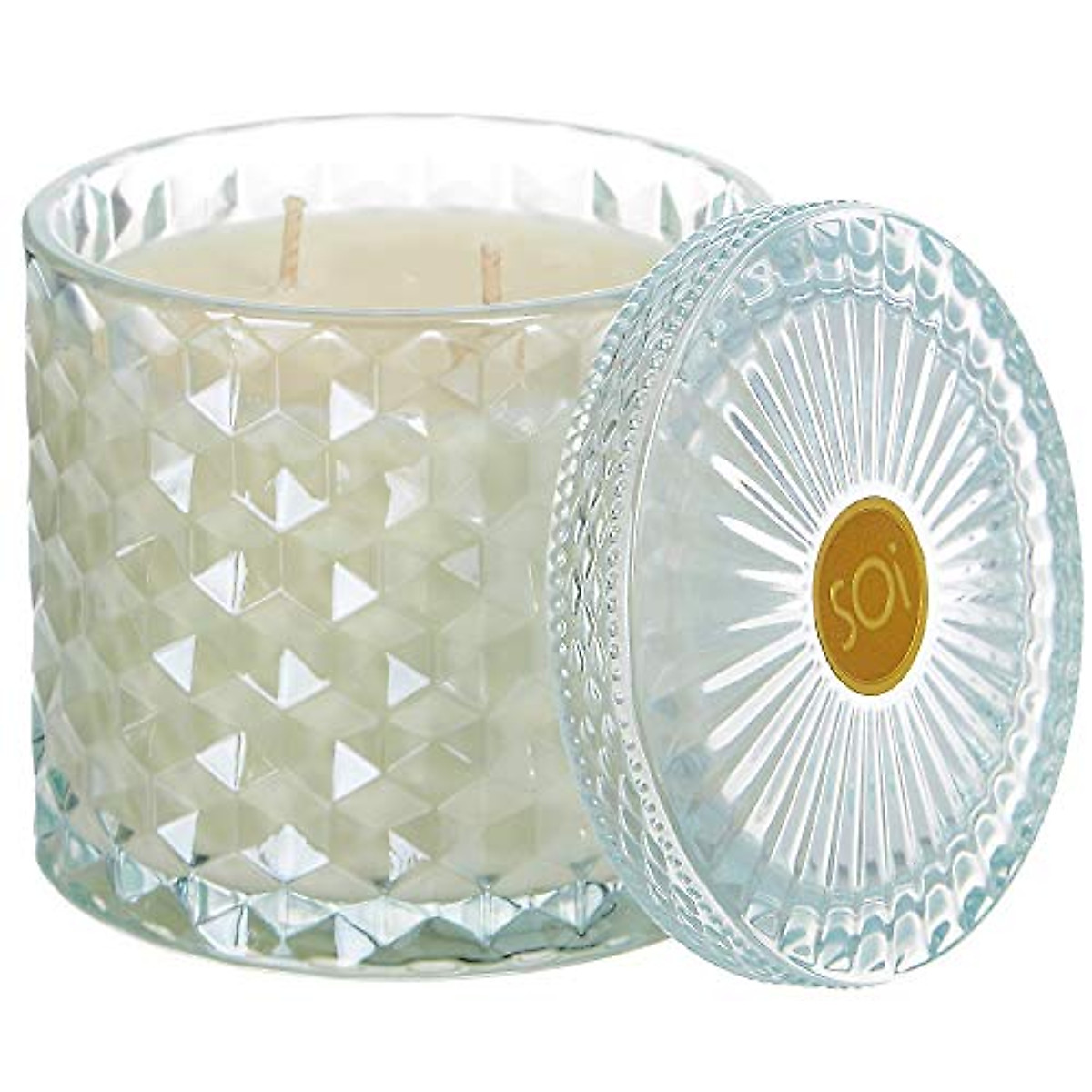 SOI Company SOI 15 oz. Azure Sands Jar Scented Candles, One Size, Blue