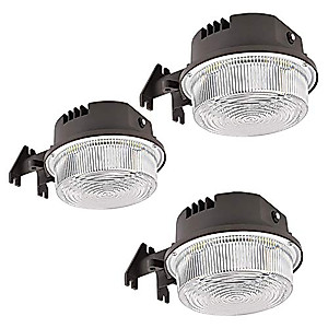 SZGMJIA 1pk Dusk to Dawn 70w LED Barn Light and 2pk Dusk to Dawn 50w LED Barn Lights