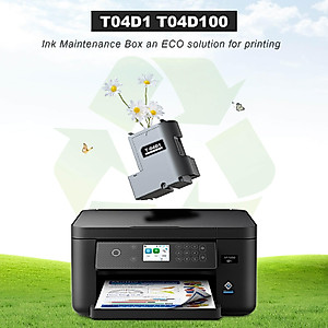 Spaceink T04D1 Ink Maintenance Box for ET-15000 ET-3750 ET-3760 ET-4750 ET-4760 ET-3850 ET-4850 WF-2860 XP-5100 ET-3710 ET-5150 ET-3830 ET-M1000 ST-3000 ET-M2170 Printers. TO4D1/TO4D100/EWMB2/04D1