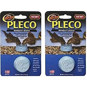 (2 Pack) Zoo Med Laboratories Pleco Banquet Blocks
