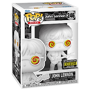 POP John Lennon with Psychedelic Shades Entertainment Earth Exclusive Funko Vinyl Figure (Bundled with Compatible Box Protector Case)