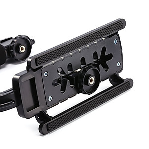 Video Action Stabilizing Handle Grip, C/U Shape Bracket Grip Camera/Camcorder Handheld Stabilizer with Hot-Shoe Mount