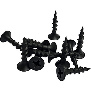 FASTENPOWER #6 Drywall Screws Assortment Kit, 6 Sizes 500pcs Bugle-Head Coarse Thread Sharp Point Drywall Screws Set, Phosphate Coated Drywall Screws Kit for Drywall Sheetrock, Furniture