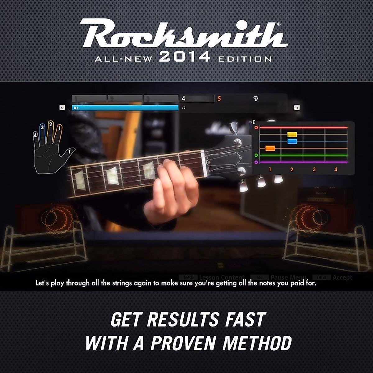 Rocksmith 2014 Edition - Xbox 360 (Cable Included) (Renewed)