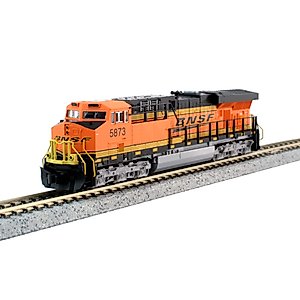 Kato USA, Inc. N GE ES44AC Locomotive BNSF Swoosh #5801 KAT1768952 N Locomotives