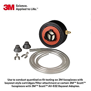 3M Fit Test Adapter 601, 1 EA/Case