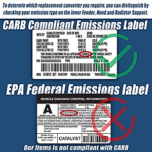 SAROTIN Catalytic Converter Compatible with Honda Element 2003 2004 2005 2006 2007 2008 2009 2010 2011 2.4L