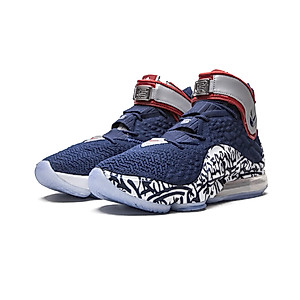 Nike Mens Lebron 17 FP CT6047 400 Graffiti Remix - Size 10