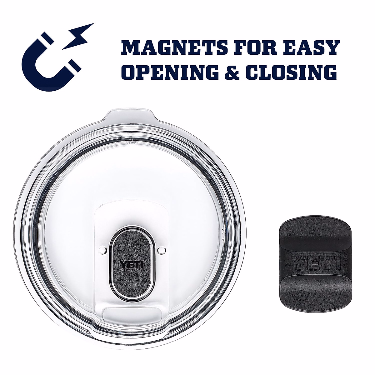 YETI Rambler 14 oz Stackable Mug, Vacuum Insulated, Stainless Steel with MagSlider Lid, Camp Green