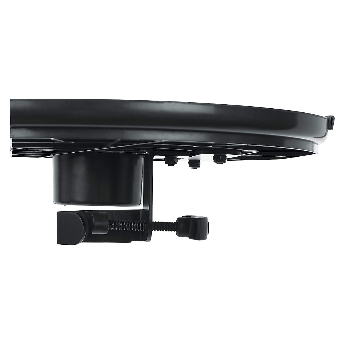 Gator FrameworksCases Clamp-On Microphone Stand Accessory Drink Holder and Guitar Pick Tab 14" x 9", Extra Large Tray (GFW-MICACCTRAYXL)