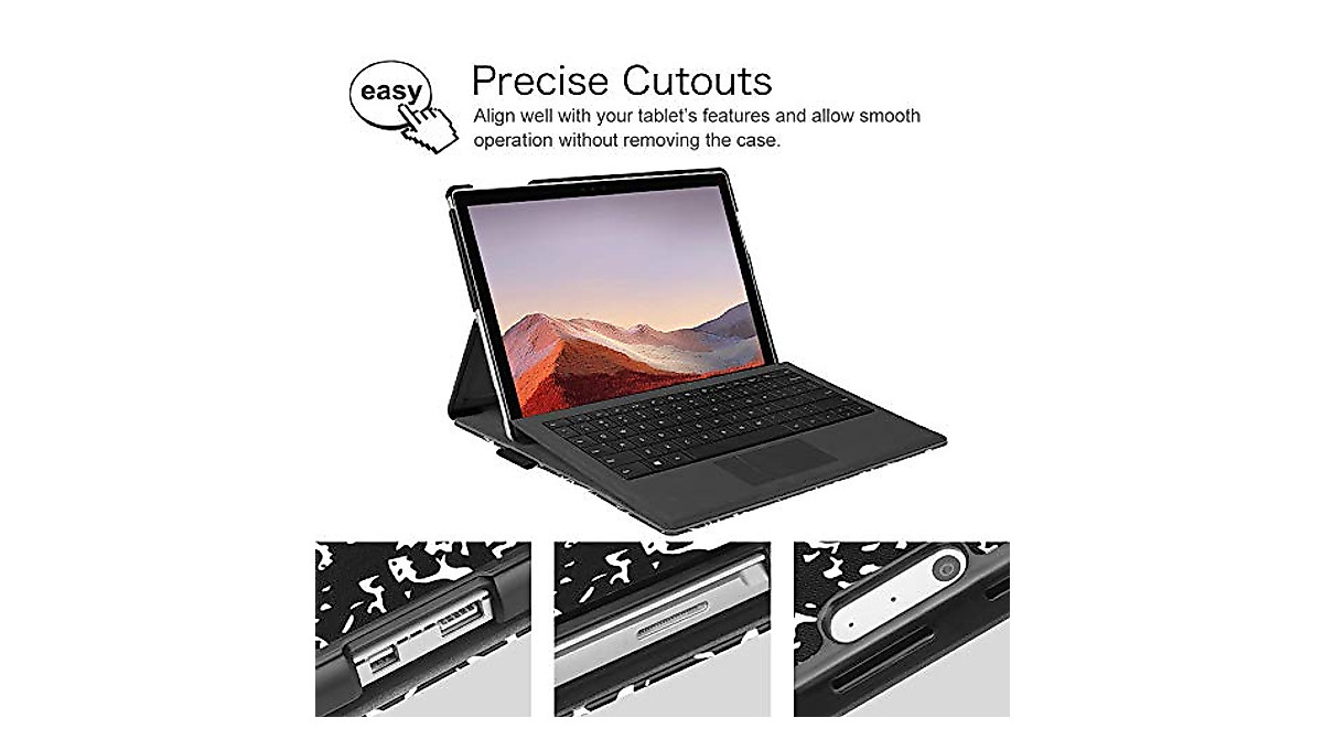 Fintie Case for Surface Pro 7 - Stylish & Protective