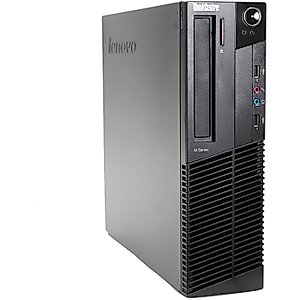 Lenovo ThinkCentre M92p Small Form Factor Business Desktop Computer, Intel Quad Core i5-3470 Up to 3.6Ghz CPU, 4GB DDR3 RAM, 500GB HDD, DVDRW, Windows 10 Professional (Renewed)