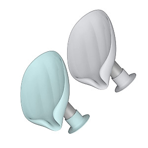 Cabilock 4 Pcs soap drainer Sponge Drying Holder sucker holder drainage soap bathtub soap holder decorative No Drilling soap tray Soap drying Dish abs bracket travel multipurpose