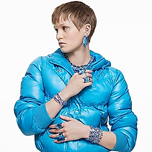 SWAROVSKI Lucent Cocktail Ring, Blue, Size 8