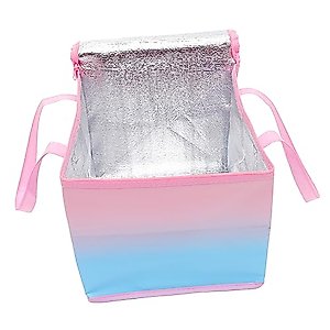 ULTECHNOVO Cake Insulation Bag Lunch Bag Cooler Decorative Outdoor Decor Camping Decor Food Transport Hot Food Bag Food Delivery Bag Portable Insulation Bag Folding Thermal Pouch Grocery Bags