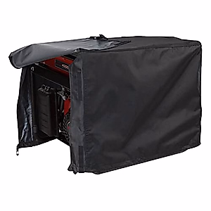 Generator Cover, Thicken Generator Tent Cover While Running Compatible Universal Portable Generator Cover for Outdoor 35 x 26 x 28in(Black)