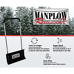 MANPLOW Mantis Handle with Grab Bar (RevolutionX Blade, 40")