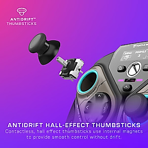 Turtle Beach Stealth Pivot Wireless Smart Game Controller Officially Licensed for Windows PC – Rotating Modules, Display Dashboard, Hall-Effect Sticks, Remappable Buttons, Bluetooth, 20-Hour Battery