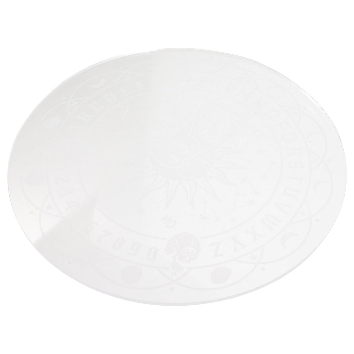 OSALADI 2pcs Pendulum Dashboard Metaphysical Message Board Dowsing Divination Board Portable Divination Board Divination Accessory Crystals for Crafts Pendulum Board Acrylic Skeleton Tool