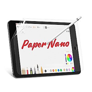 bersem 2 Pack Paperfeel Screen Protector Compatible with iPad Mini 5 (2019) & iPad Mini 4, Pencil Compatible Anti Glare With Easy Installation Kit