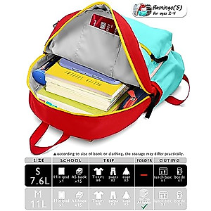 Preschool Toddler Backpack For Boys Girls, Toddler School Mini Backpack For School & Travel, Small Kids Child Backpacks, Preschool Kindergarten Elementary Toddler bag, 11" H, For Kids 2-4, Small