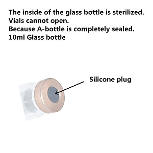 10ml Glass Bottle/sterile Transparent Vial (A-10Pcs)
