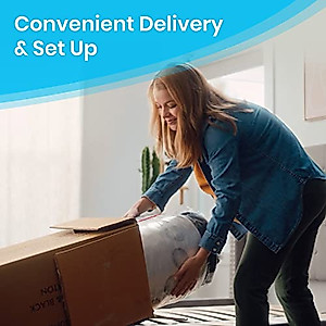 Flash Furniture Capri Comfortable Sleep 12" Hybrid Pocket Spring and Foam Mattress in a Box, Foam Pocket Spring Hybrid Mattress for Pressure Relief, Twin