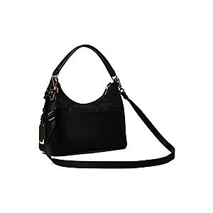 TUMI Voyageur Adelaide Hobo Crossbody - Black/Gold