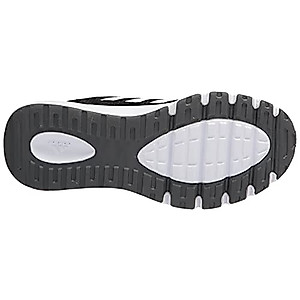 adidas Women's Flex 2 Running Shoe, Black/White/Grey, 8.5